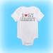 Baby Gift Idea - I Love My Nanny Onesie®- Nanny Onesie® - Baby Onesie ...