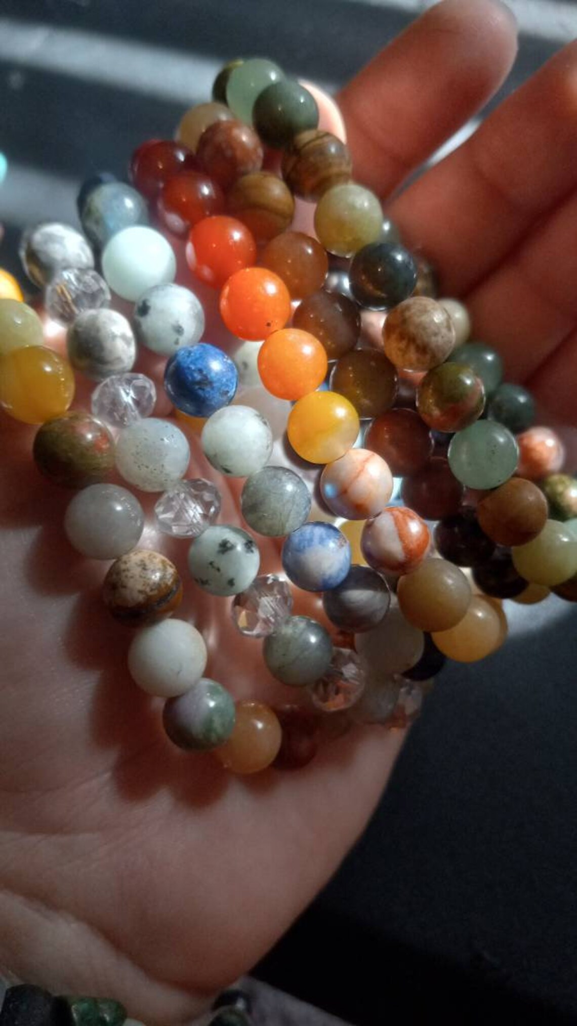 Set of Earth Elements Grounding Gemstone Bracelets earth - Etsy