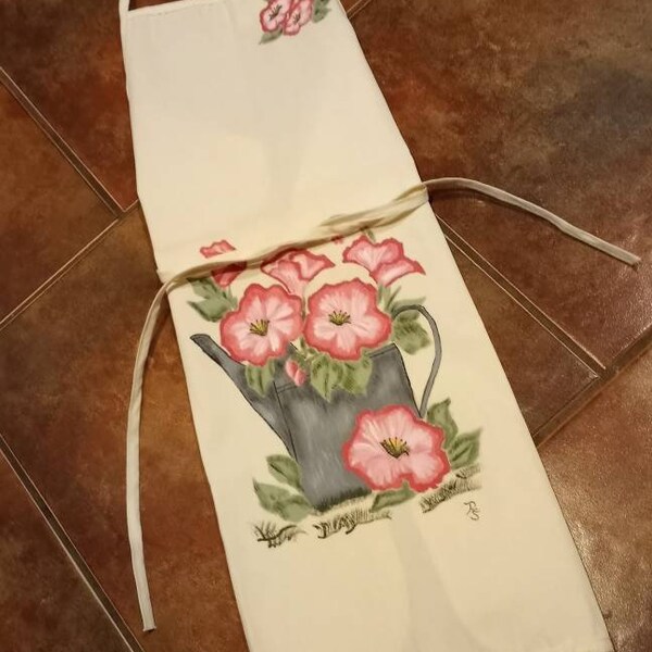 Hand Painted Apron - Etsy