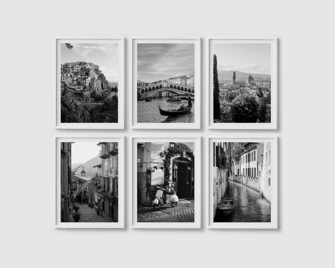 Italy Prints, Italy Print Set of 6 Prints, Italy Photography, Italy ...