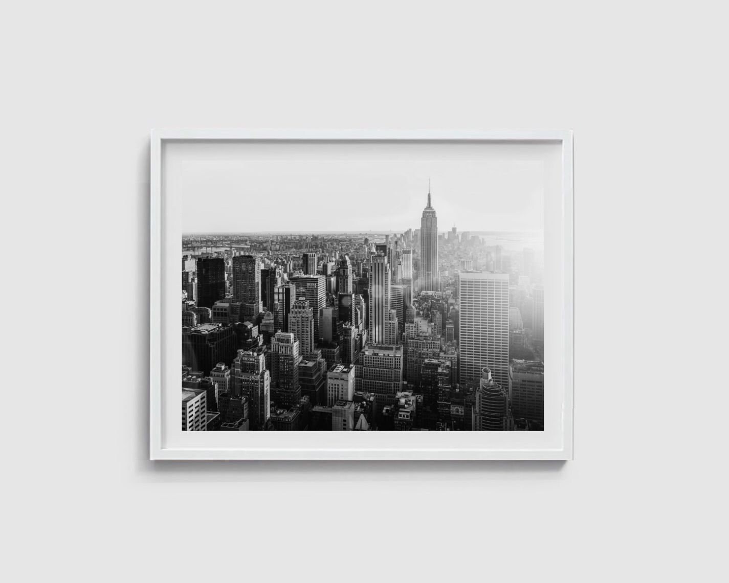 New York City Skyline Print NYC Art Print New York Print New York Art ...
