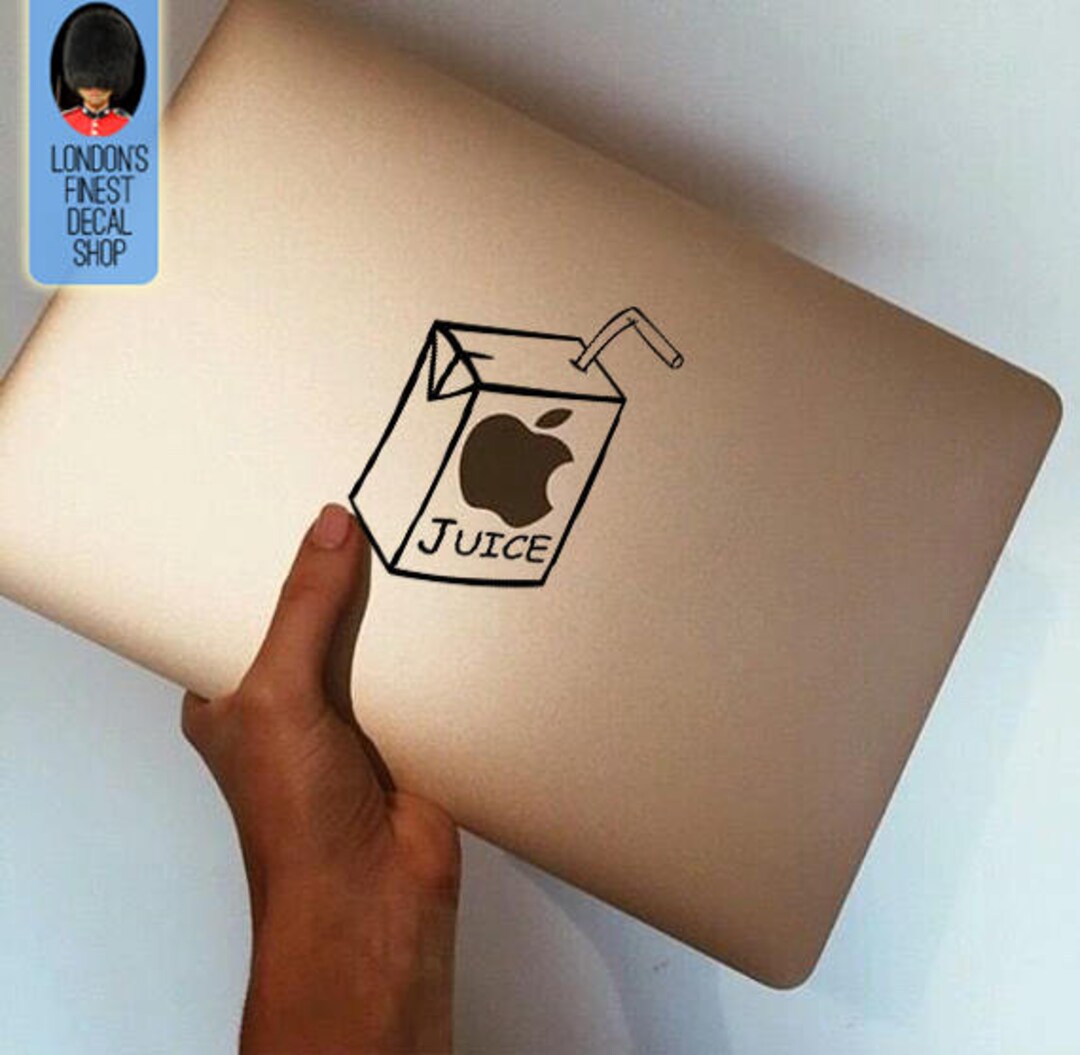 Juice - MacBook Vinyl Decal Sticker / Laptop Decal / iPad Sticker - Etsy