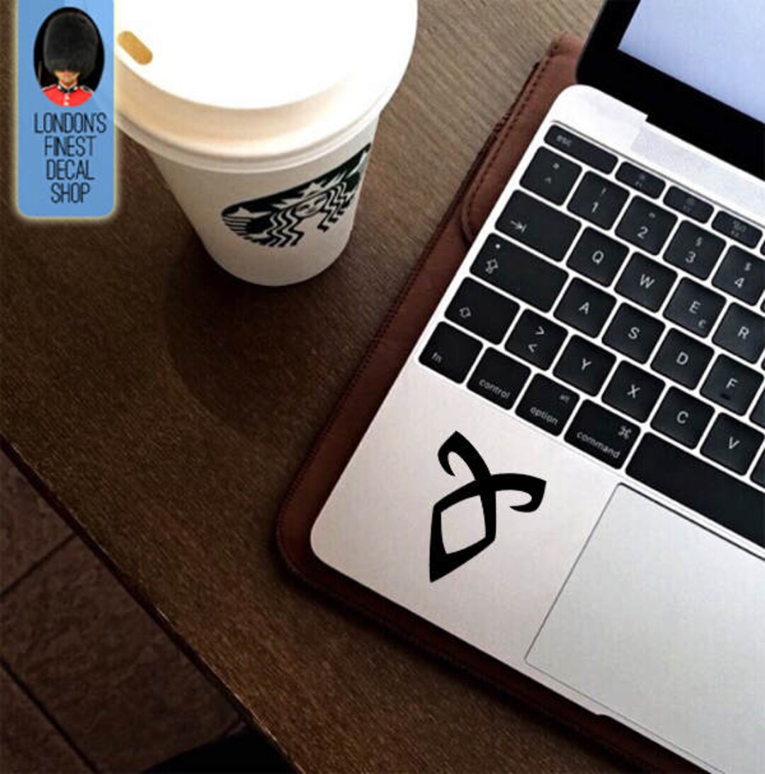 Angelic Power Symbol Trackpad Keyboard MacBook Vinyl Decal / Sticker - Etsy