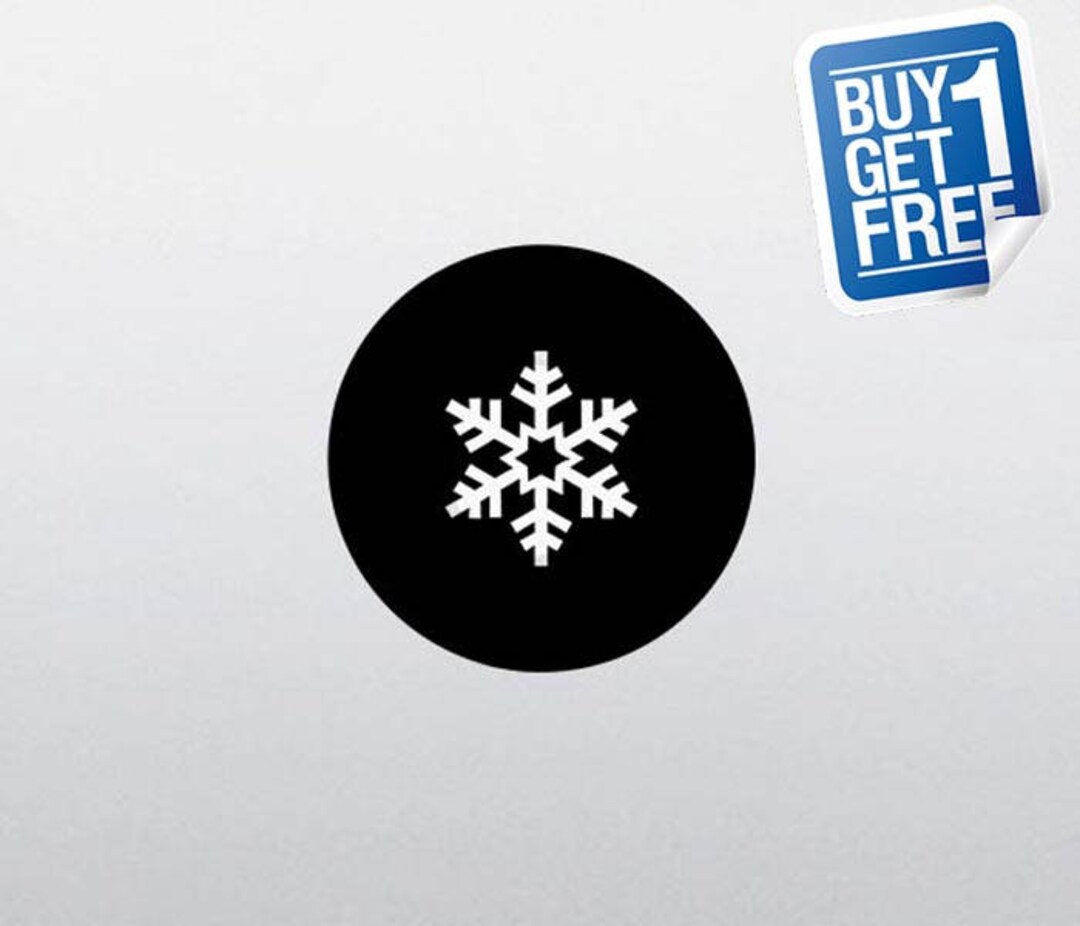 Copo de nieve MacBook Apple Decal Sticker / Laptop Decal / Apple Logo ...