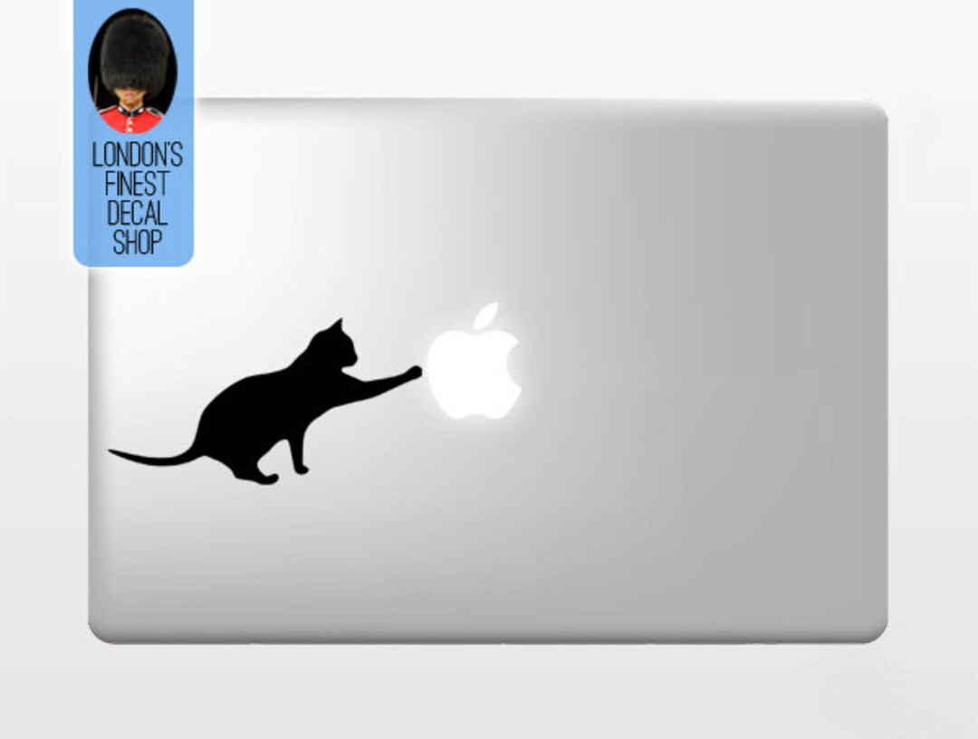 Kitty Cat - MacBook Vinyl Decal Sticker / Laptop Decal / iPad Sticker ...