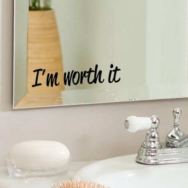 Inspirational Mirror Vinyl Stickers - Etsy