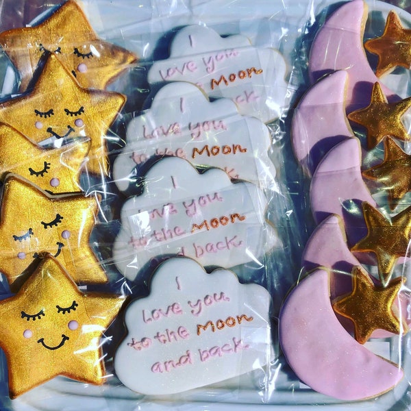 Over the Moon Cookies - Etsy