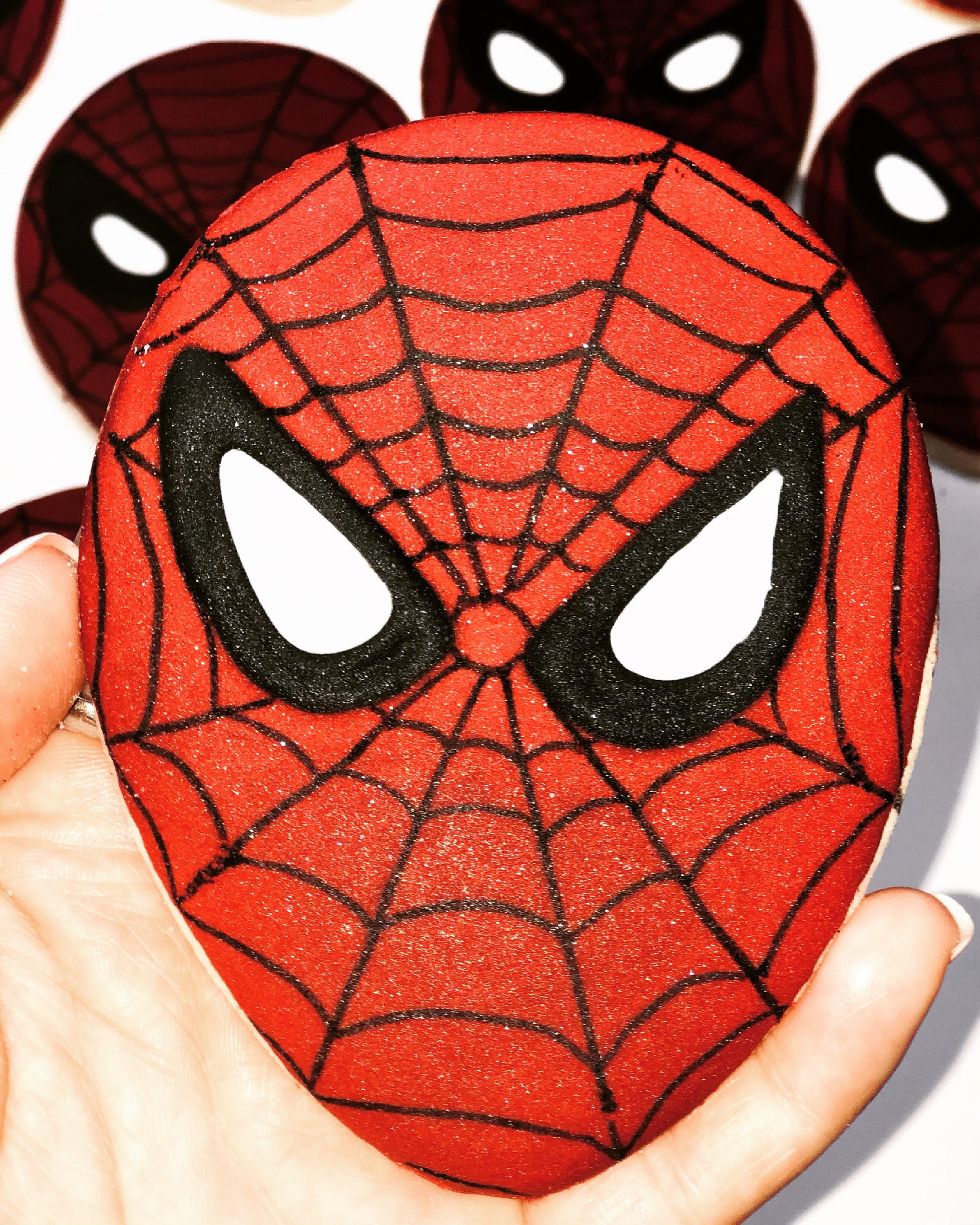 Spider-Man cookies | Etsy