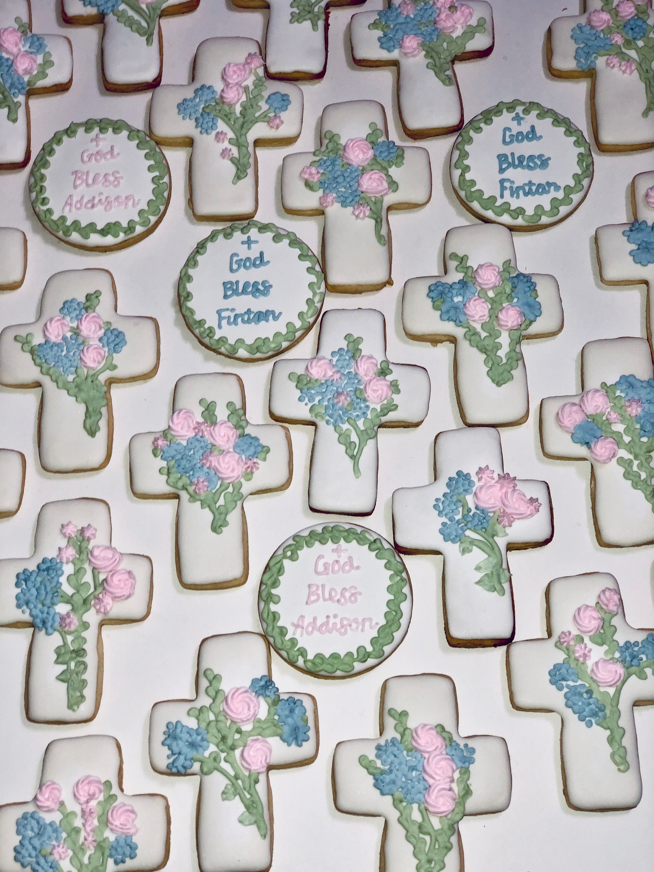 Cross Cookies Etsy