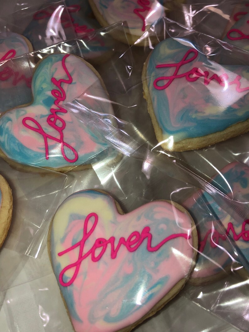 MINI Taylor Swift Lover Cookies - Etsy