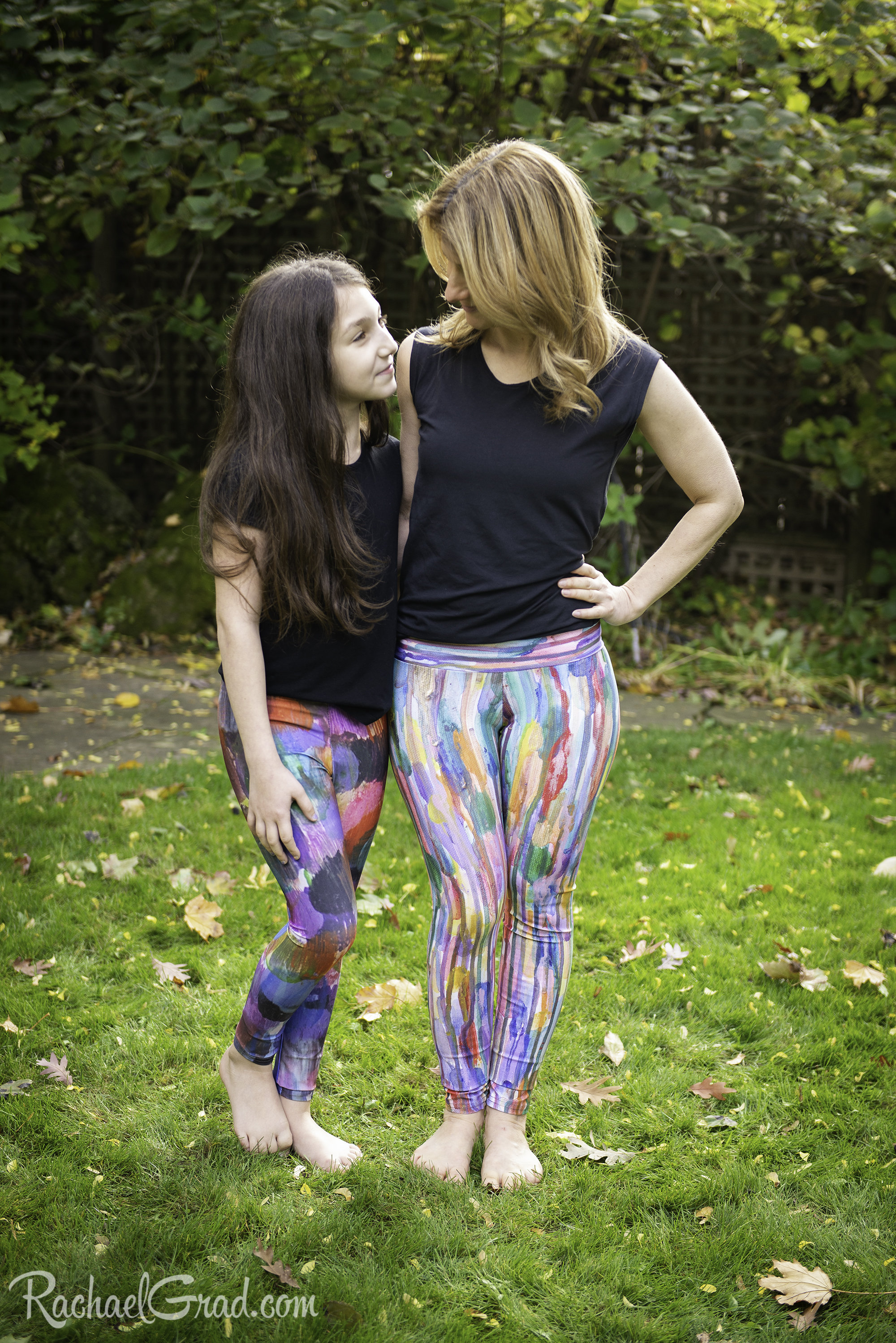 Mommy and Me Matching Leggings Set Mom Daughter Outfit - Etsy