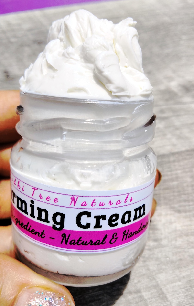 Handmade Firming Face Cream SPF: Herbal Skincare With Zinc - Etsy