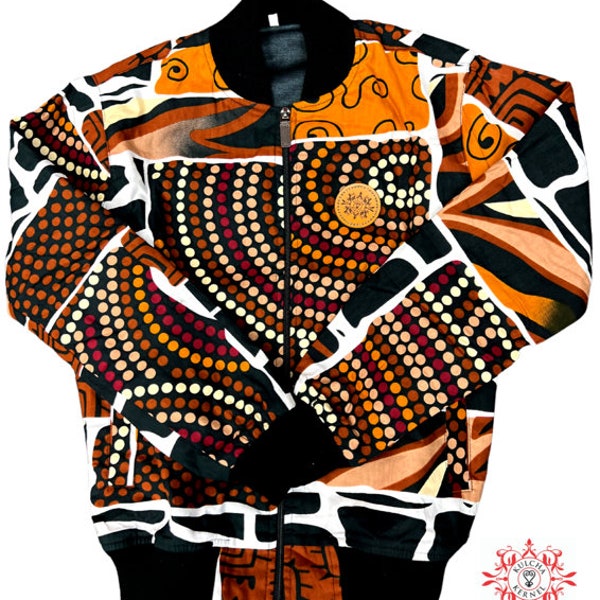 African Print Jacket - Etsy
