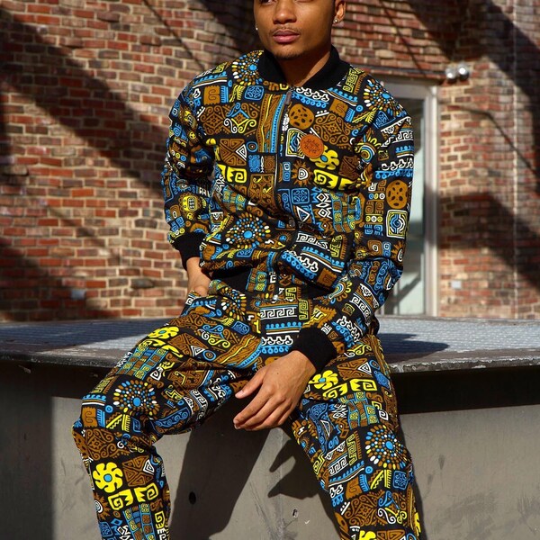 African Jogger Pants - Etsy