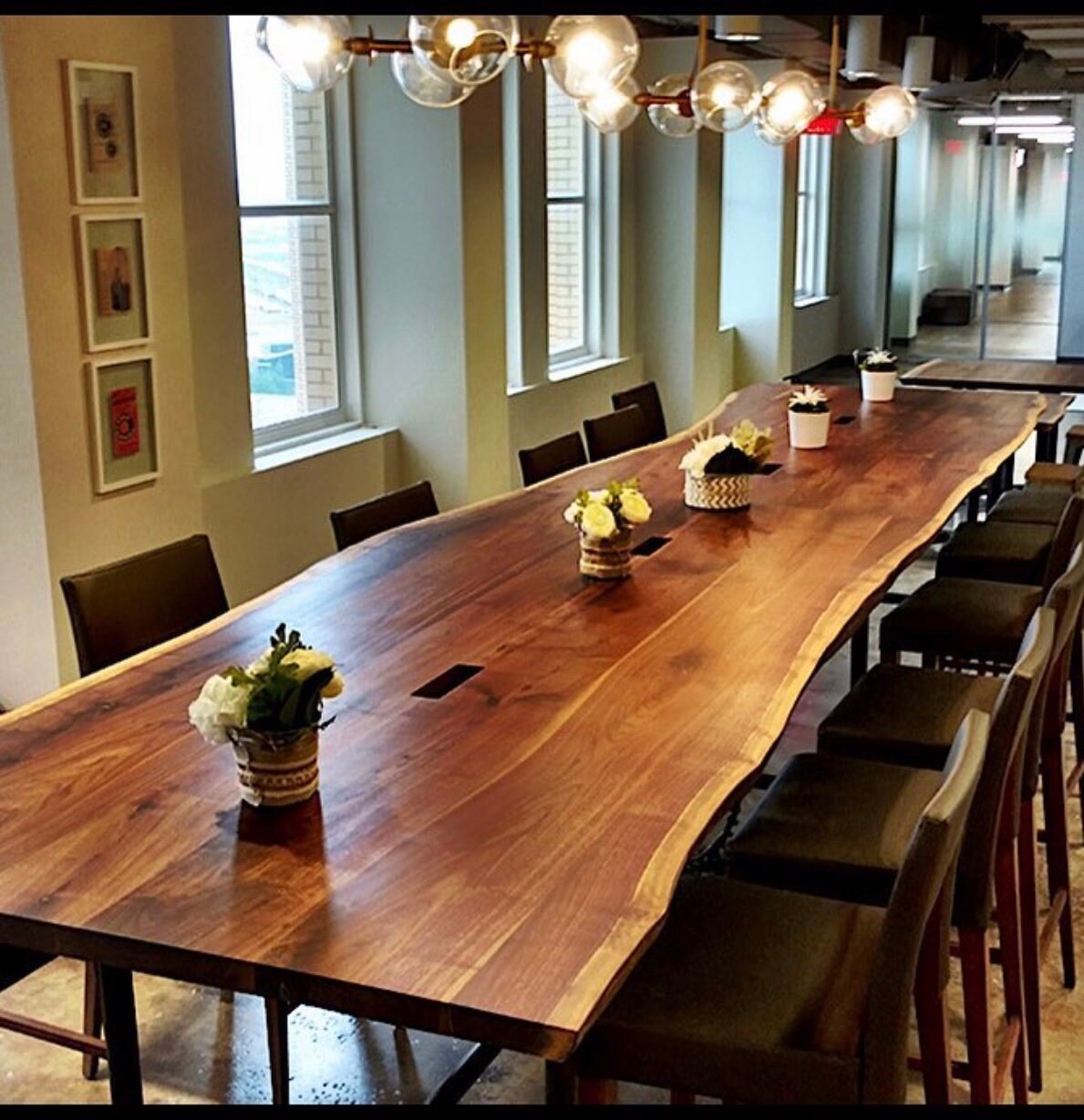 Custom Live Edge Conference Table - Made to Order - Etsy