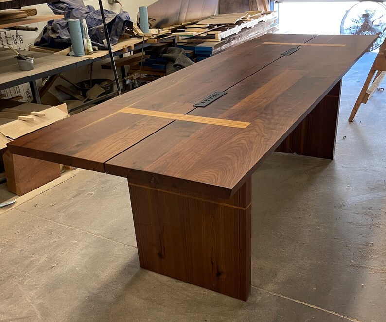 Custom Live Edge Conference Table - Made to Order - Etsy
