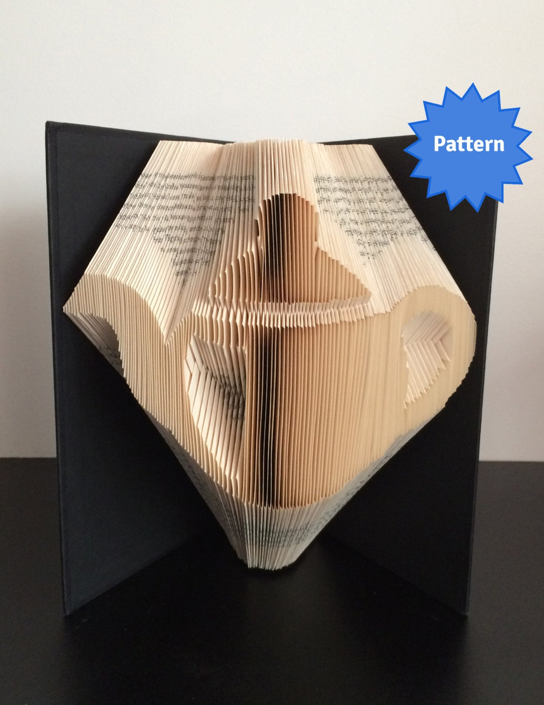 Book Folding Pattern - Teapot + Free Instructions - Birthday, Kitchen ...