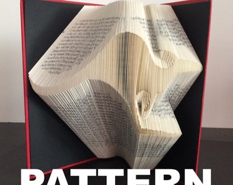 Angel Book Folding Pattern Free Pictorial Instructions | Etsy