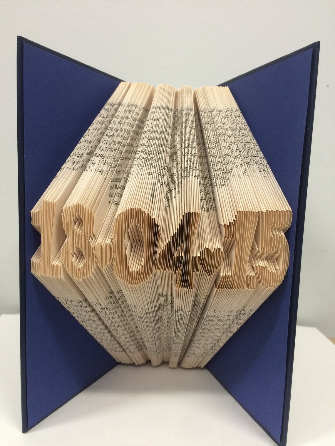 Book Folding Pattern Set of Mini Numbers 0 to 9 Free | Etsy