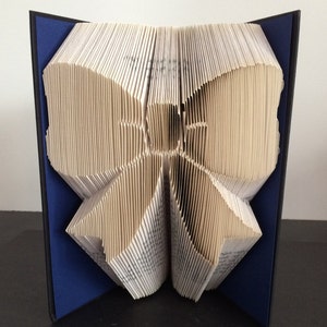 Book Folding Pattern - Bow + Free Instructions - Etsy