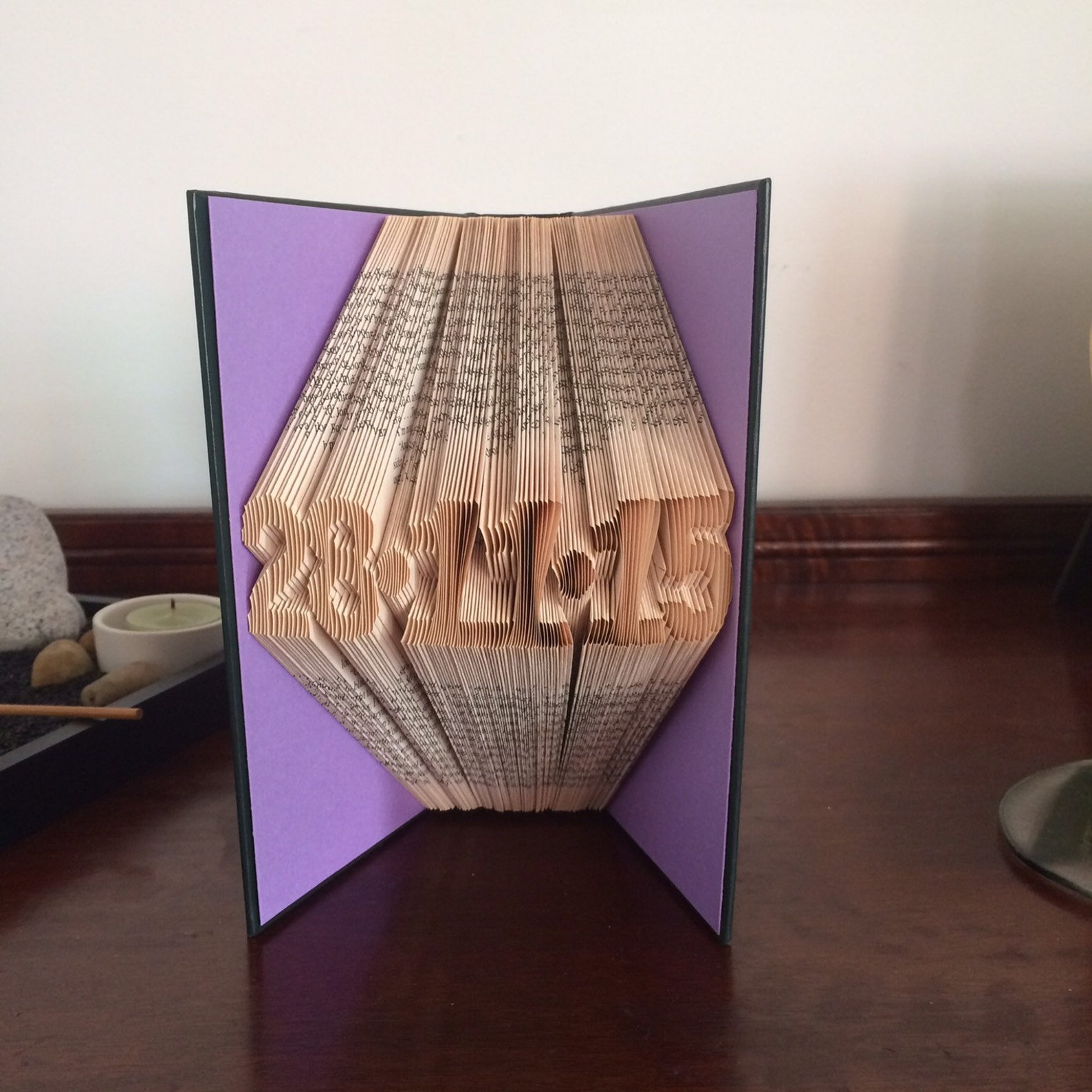 Book Folding Pattern Set of Mini Numbers 0 to 9 Free | Etsy