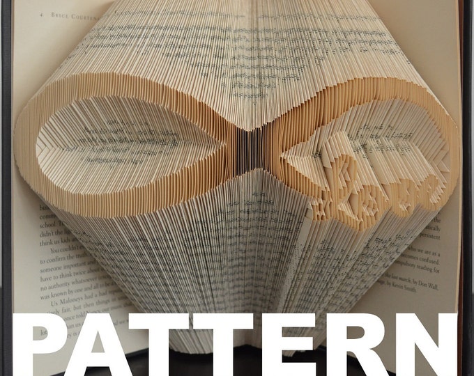 Book Folding Pattern Cat Free Instructions - Etsy