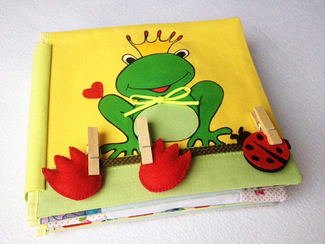Quiet Book Toddler Busy Book Soft Book Education Book Activity - Etsy