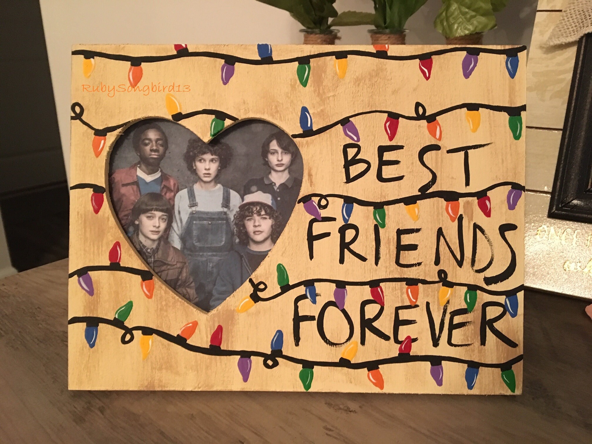 Stranger Things Picture Frame Stranger Things regalos mejores | Etsy