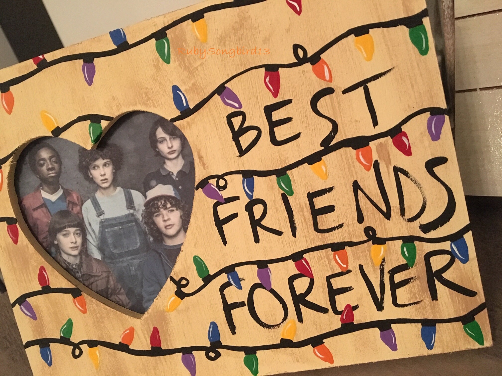 Stranger Things Picture Frame Stranger Things regalos mejores | Etsy