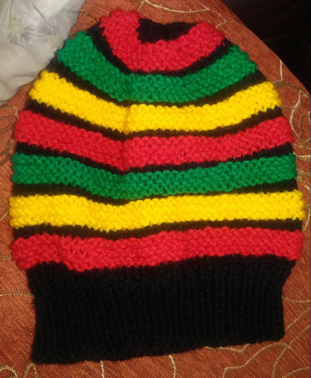 Rasta Style Cap 4 Colors for Adult Unitaille - Etsy UK