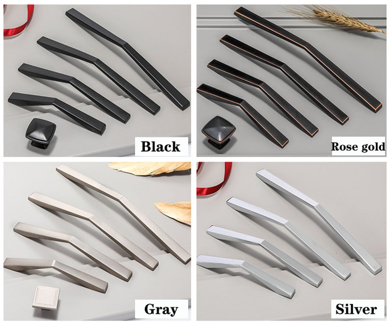 Modern Simple Wardrobe Door Handle American Furniture Cabinet - Etsy