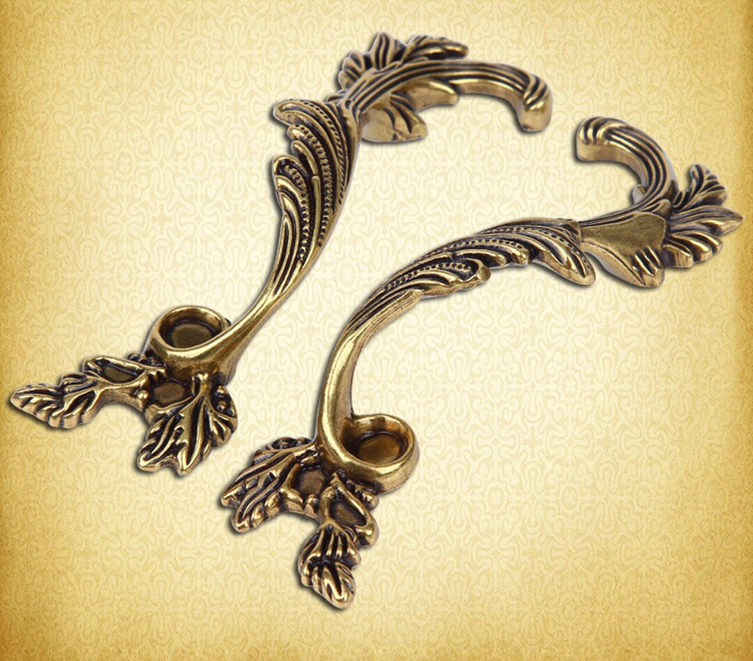 Classical Retro Drawer Handle Antique European-style Wine Cabinet ...