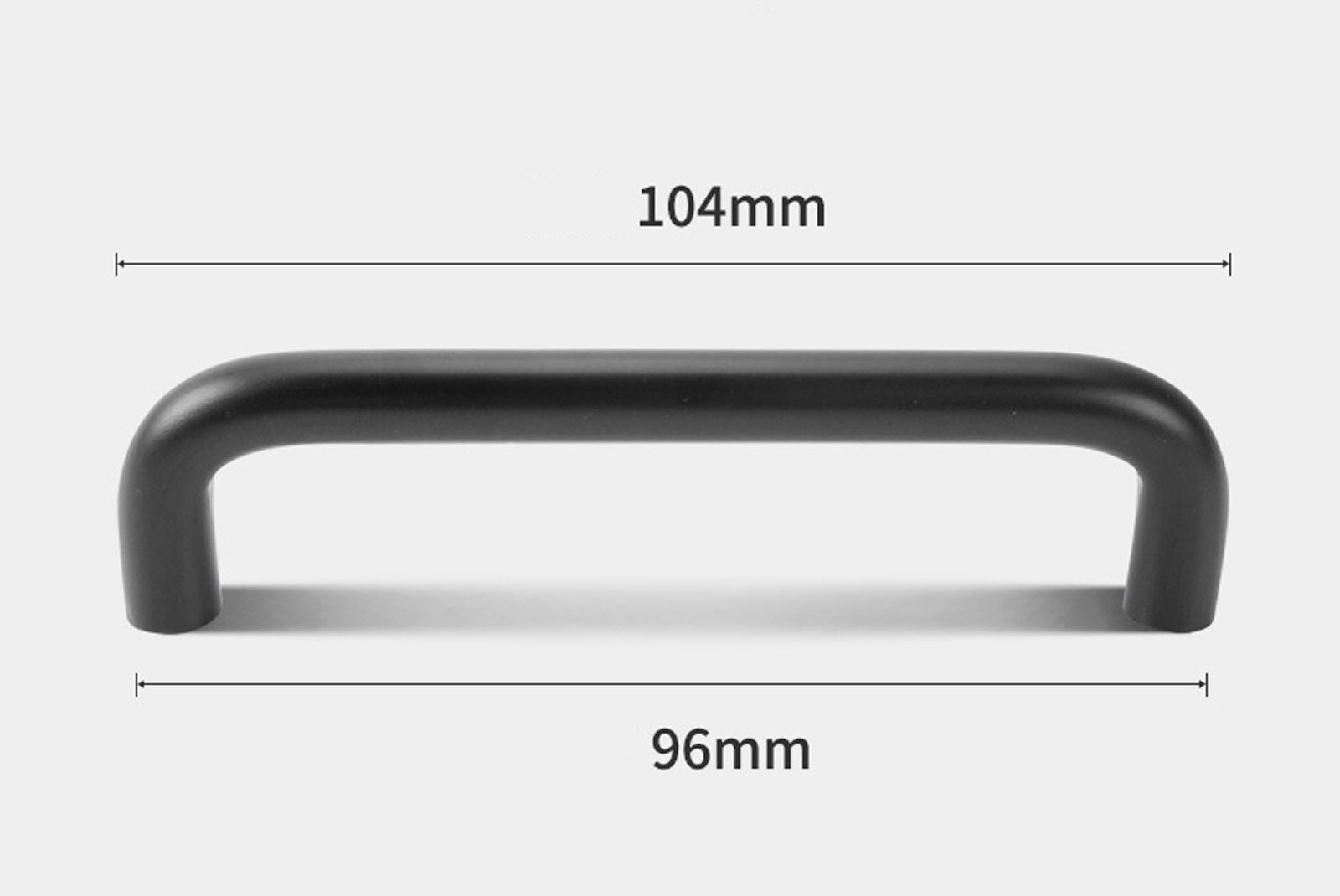 Modern Simple Black Wardrobe Door Handle Black Cabinet Handle | Etsy