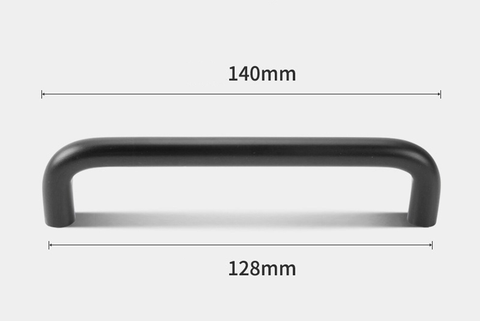 Modern Simple Black Wardrobe Door Handle Black Cabinet Handle | Etsy