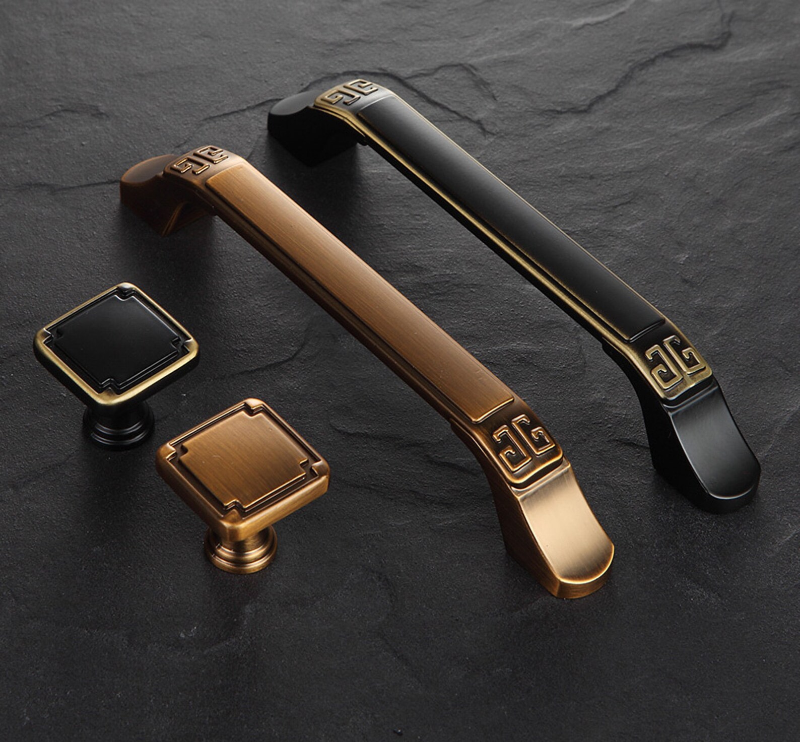 Chinese Modern Handle Cabinet Door Modern Simple European - Etsy