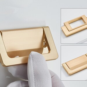 Drawer Handles Modern Simple Wardrobe Drawer Underhand Cabinet - Etsy