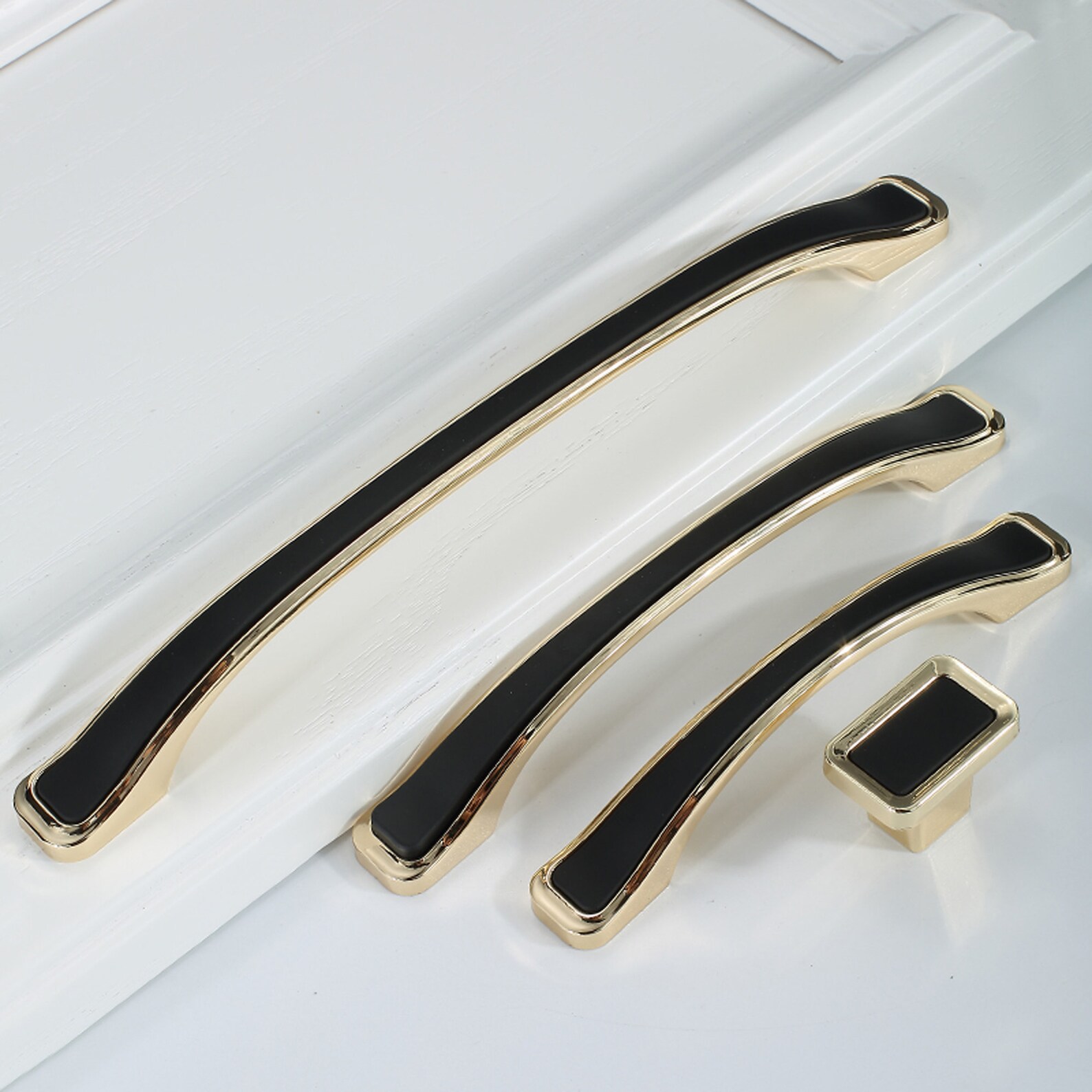 Golden handle cabinet door modern minimalist cabinet door | Etsy