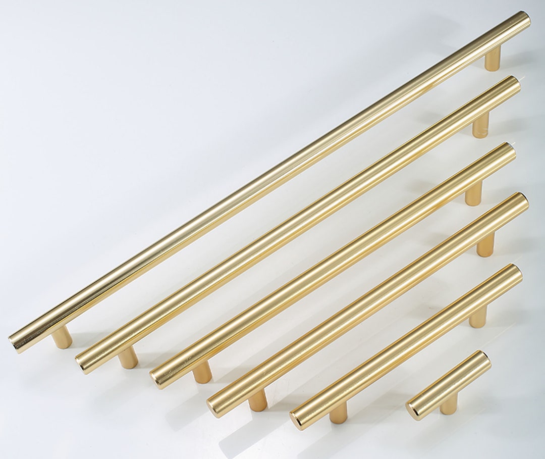 Golden Modern Minimalist Cabinet Door Handle Nordic Cabinet Drawer ...