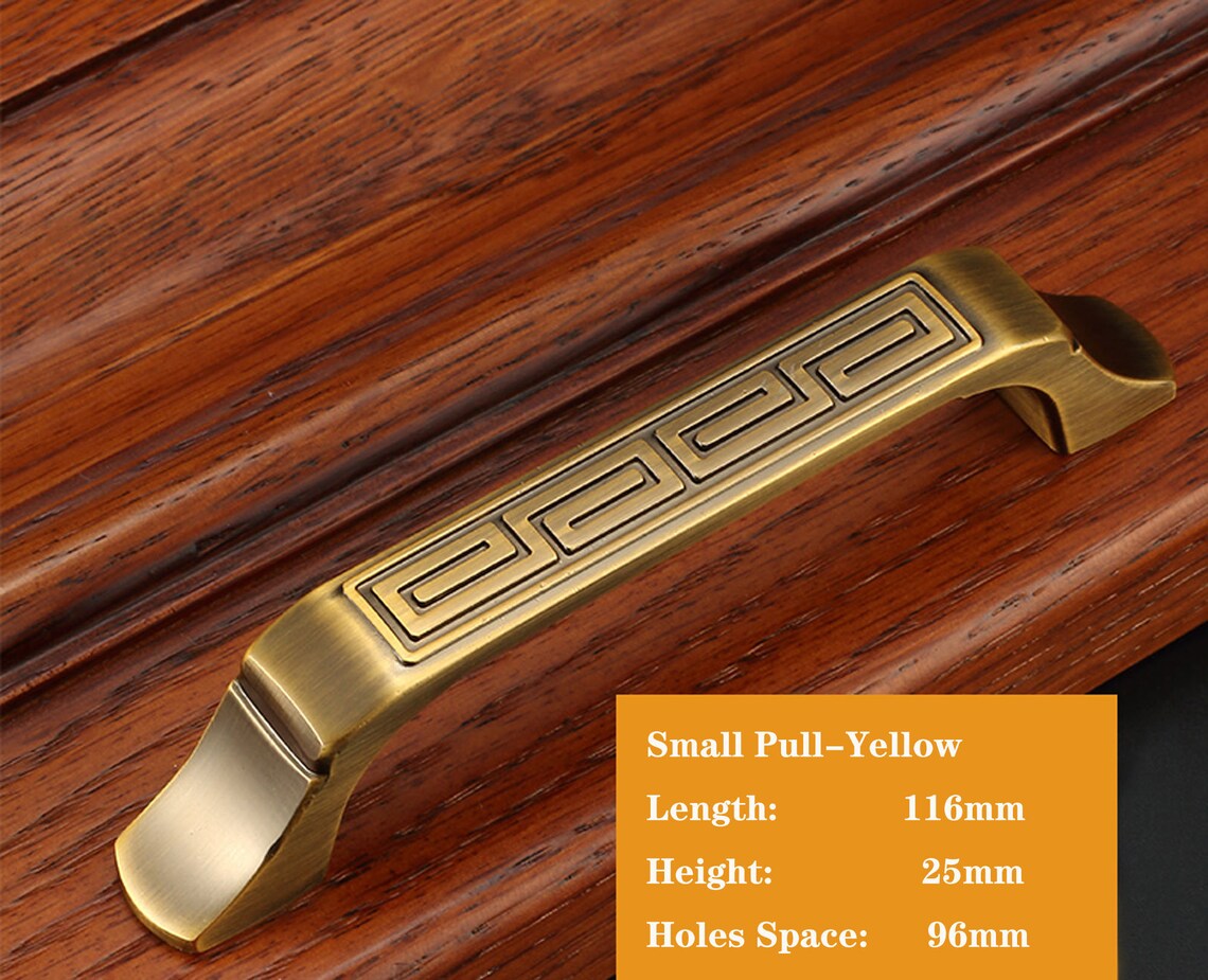 Copper Handles European Antique Pure Copper Door Handles - Etsy