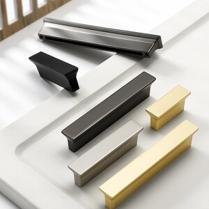 New Clothes Cupboard Door Handle Modern Minimalist Cupboard Shoe ...