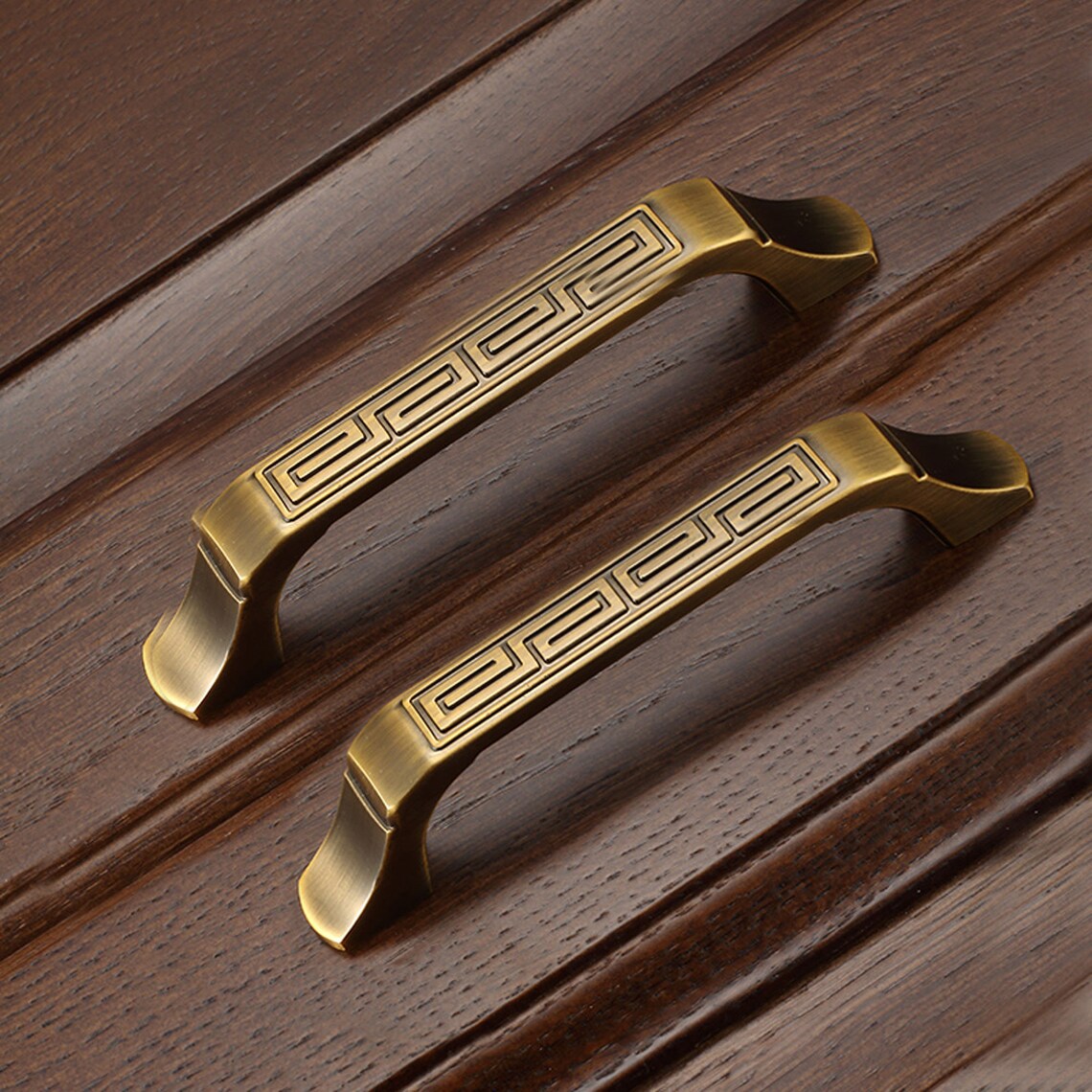 Copper Handles European Antique Pure Copper Door Handles - Etsy
