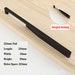 Black Handle Dumb Black Drawer Small Handle Cabinet Door - Etsy
