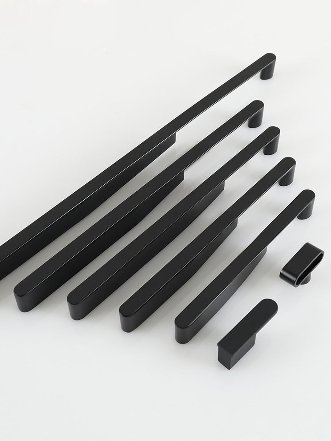 Black Handle Dumb Black Drawer Small Handle Cabinet Door Cabinet ...