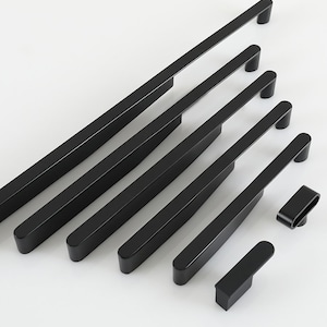 Black Handle Dumb Black Drawer Small Handle Cabinet Door Cabinet ...
