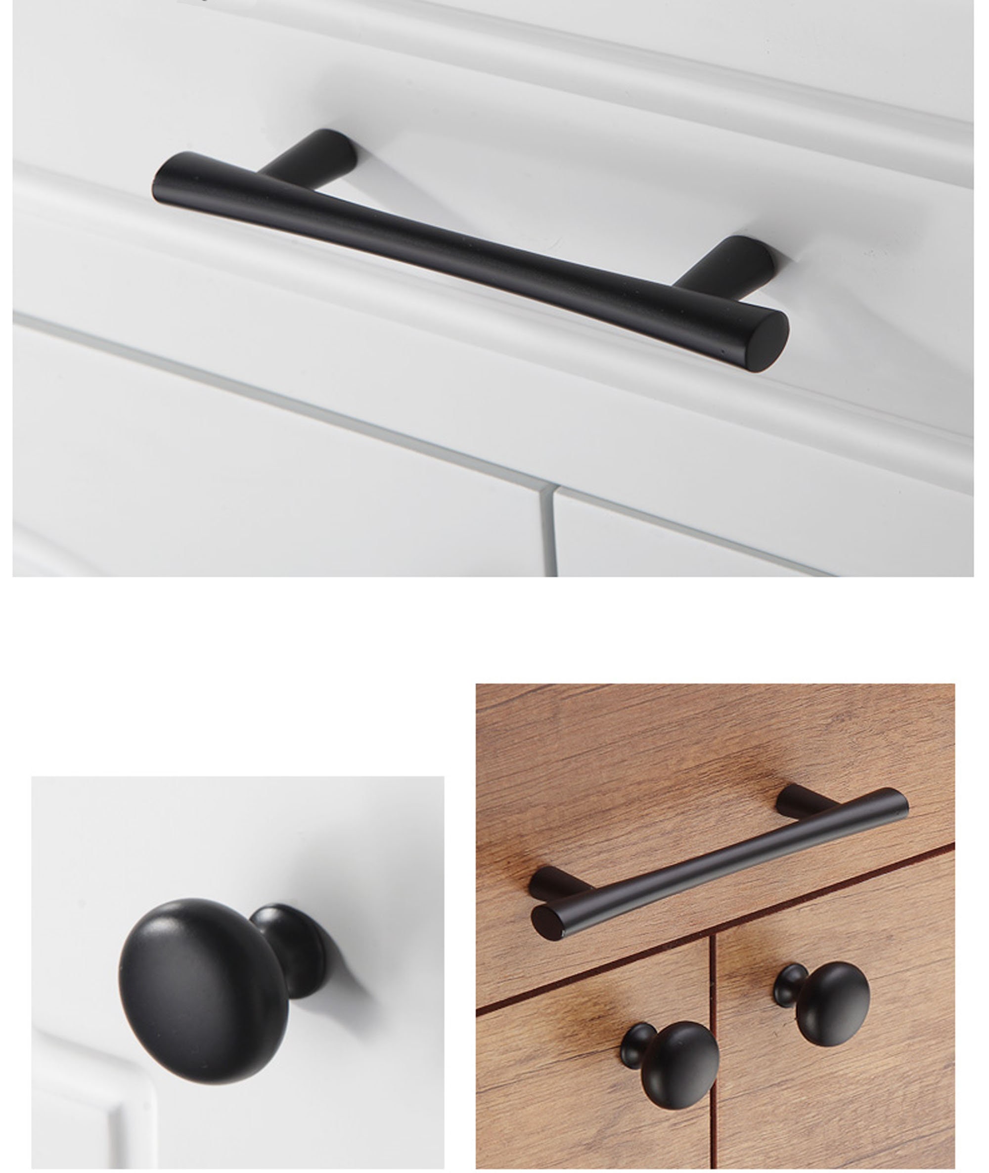 Cabinet door handle Modern simple cabinet cabinet drawer white | Etsy