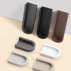 Embedded Cabinet Door Concealed Handle Cabinet Wardrobe Drawer Groove ...