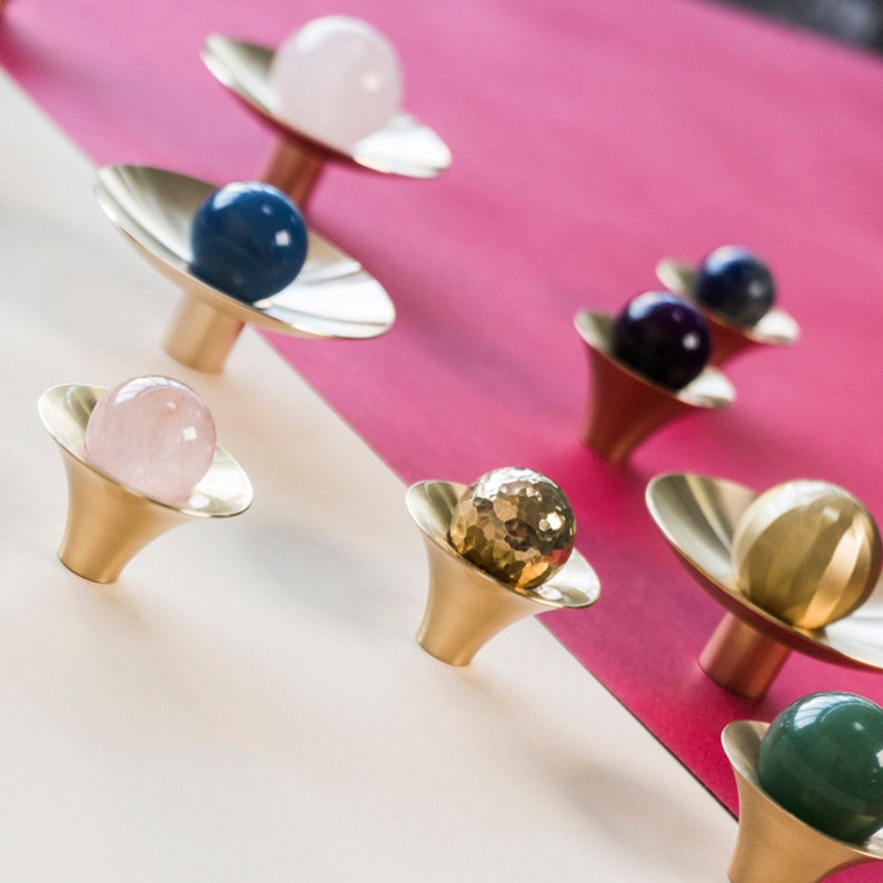 Nordic Minimalist Crystal Scale Hammer Hammer Handle Pure - Etsy