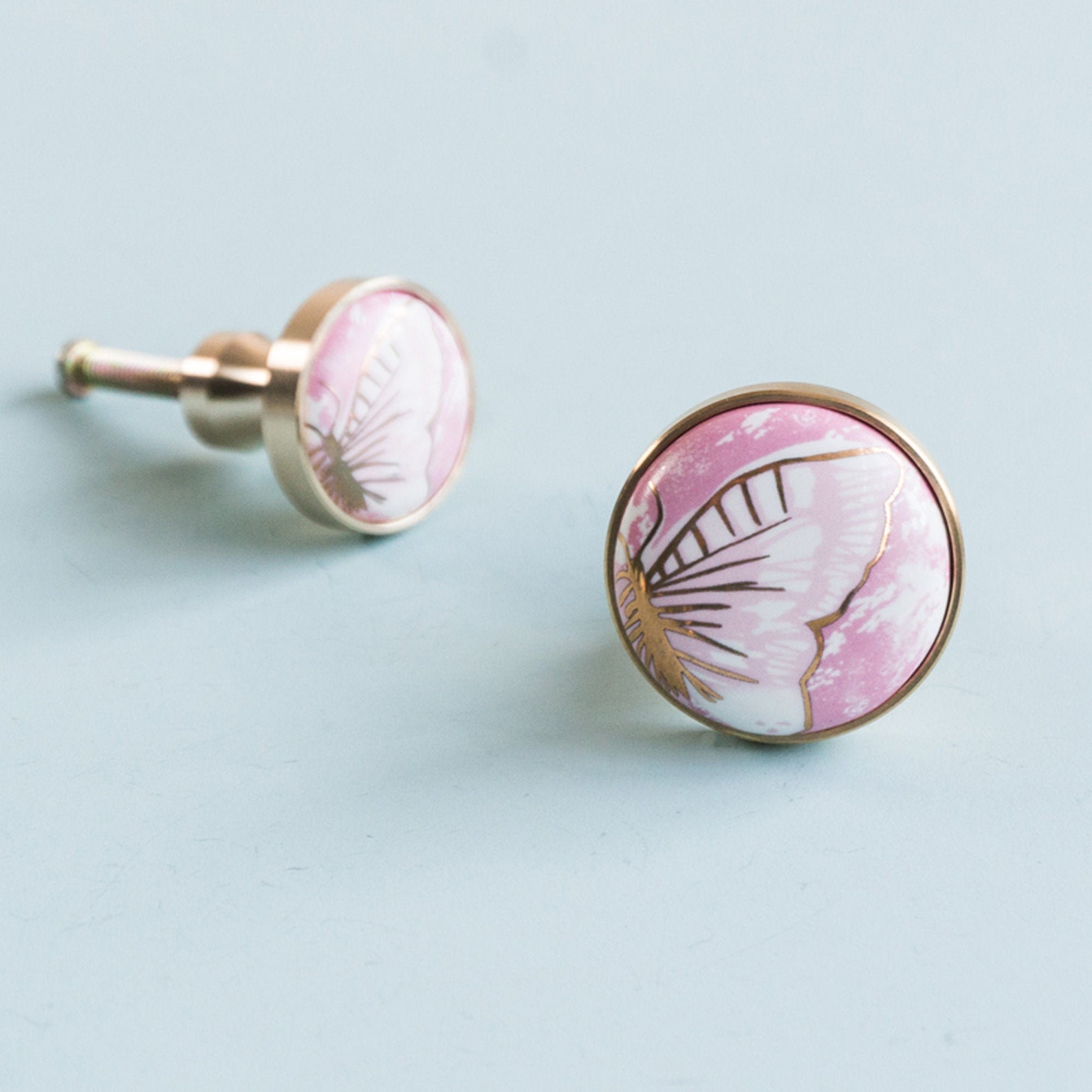 Modern Simple Brass Cabinet Door Handle Straight Strip Solid - Etsy