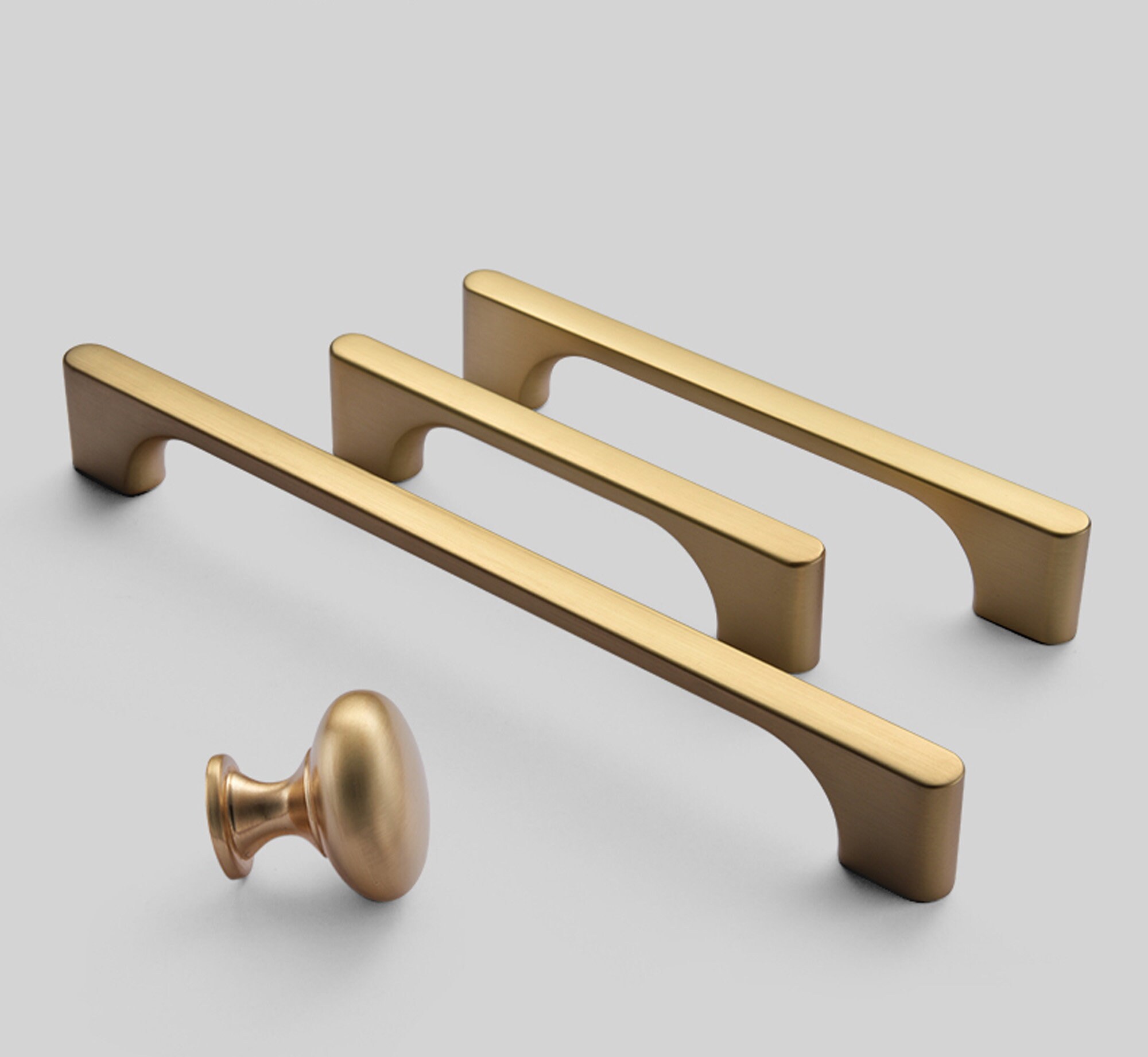 Door handle gold Chinese modern minimalist wardrobe door | Etsy