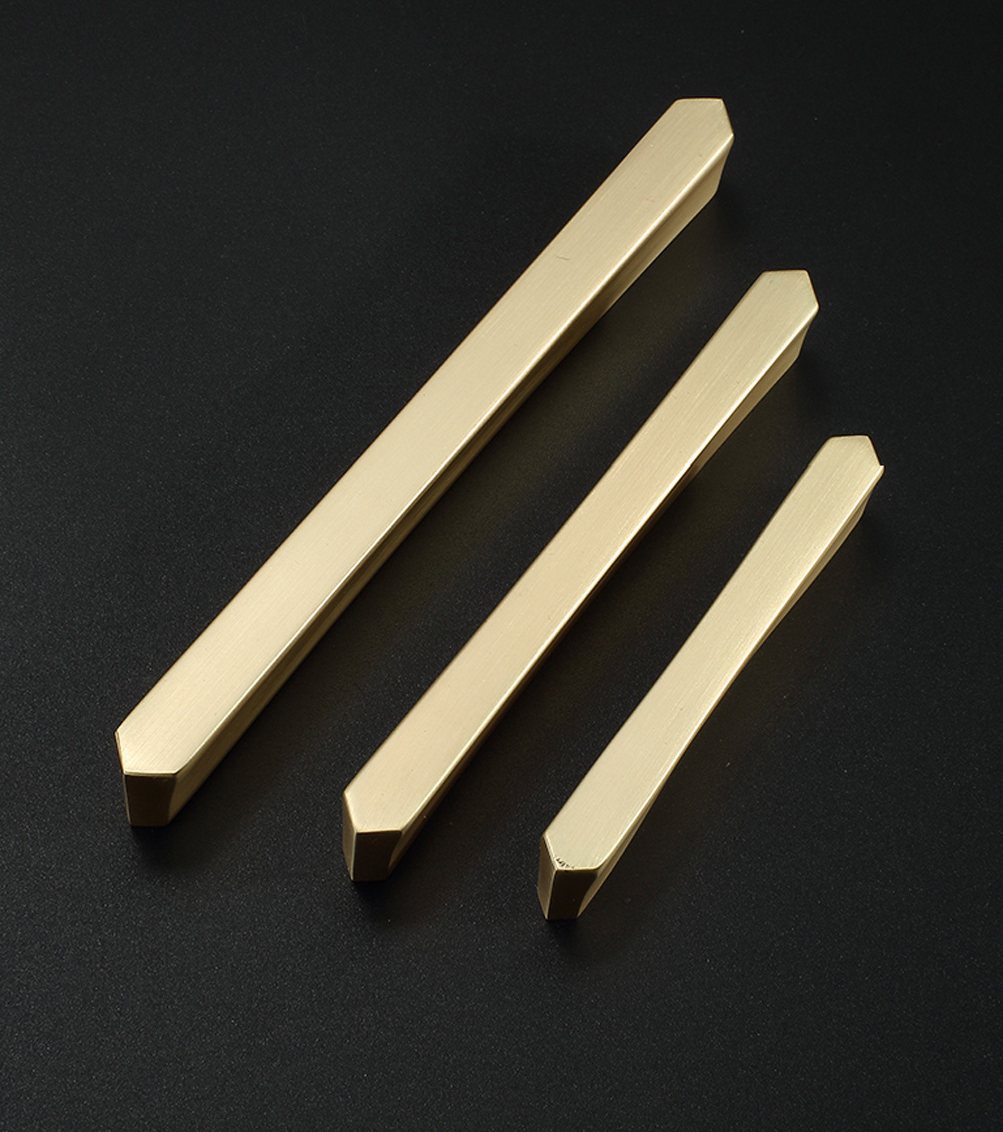 Gold cabinet door handle light luxury modern simple wardrobe | Etsy